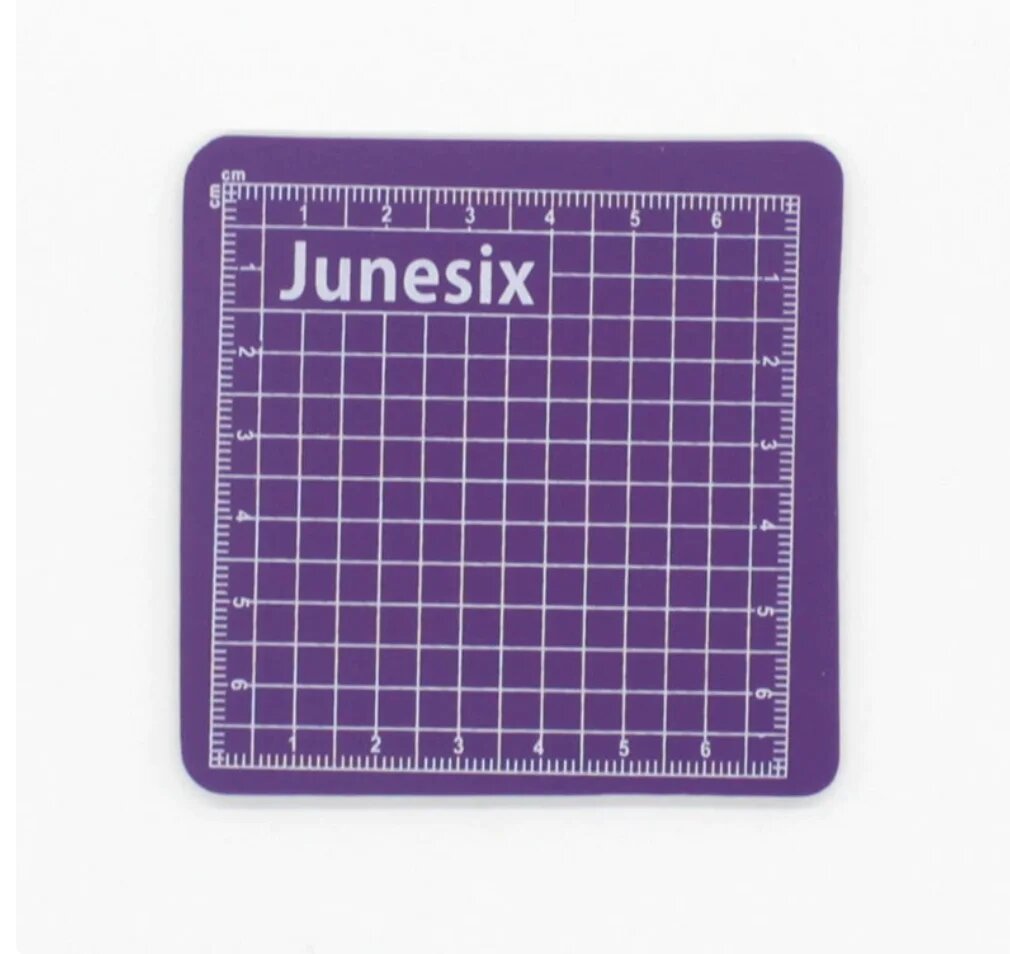 Фиолетовый коврик для резки Junesix 6x6 дюймов