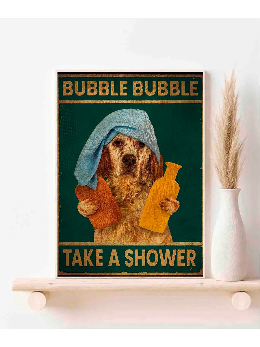 Сеттер - английская собака, Bubble Bubble Take a Shower, Пла