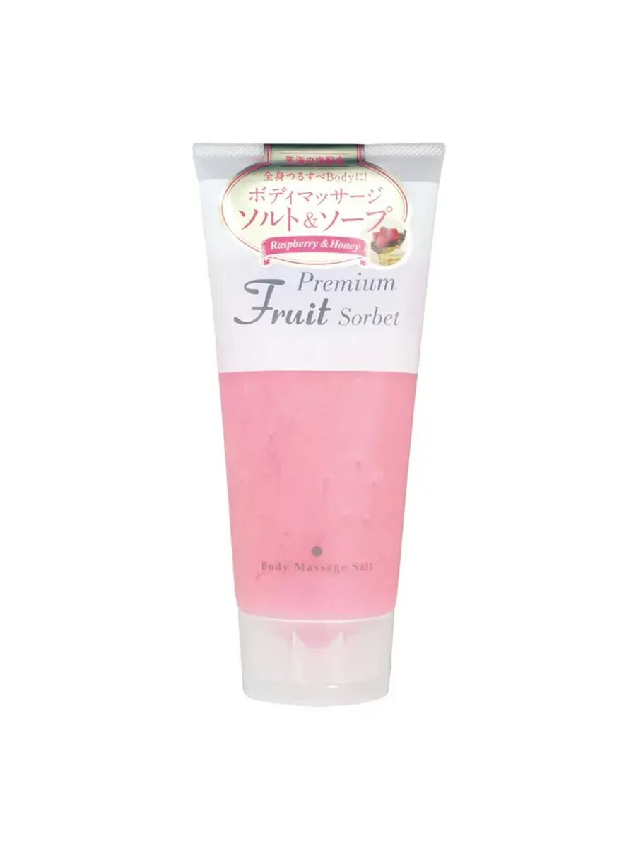 COSMEPRO Premium Fruit Sorbet Body Massage Salt Raspb 500 гр