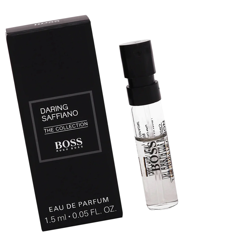 Hugo Boss Daring Saffiano мужская парфюмерная вода миниатюра 1.5 мл - Хуго Босс Даринг Саффиано