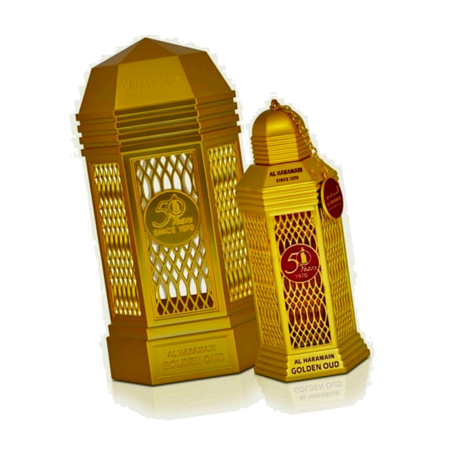 Духи Al Haramain 50 Years Golden Oud 100 мл для мужчин и женщин - Золотой Уд