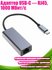 Адаптер USB-C — RJ45, 1000 Мбит/с, Тип c