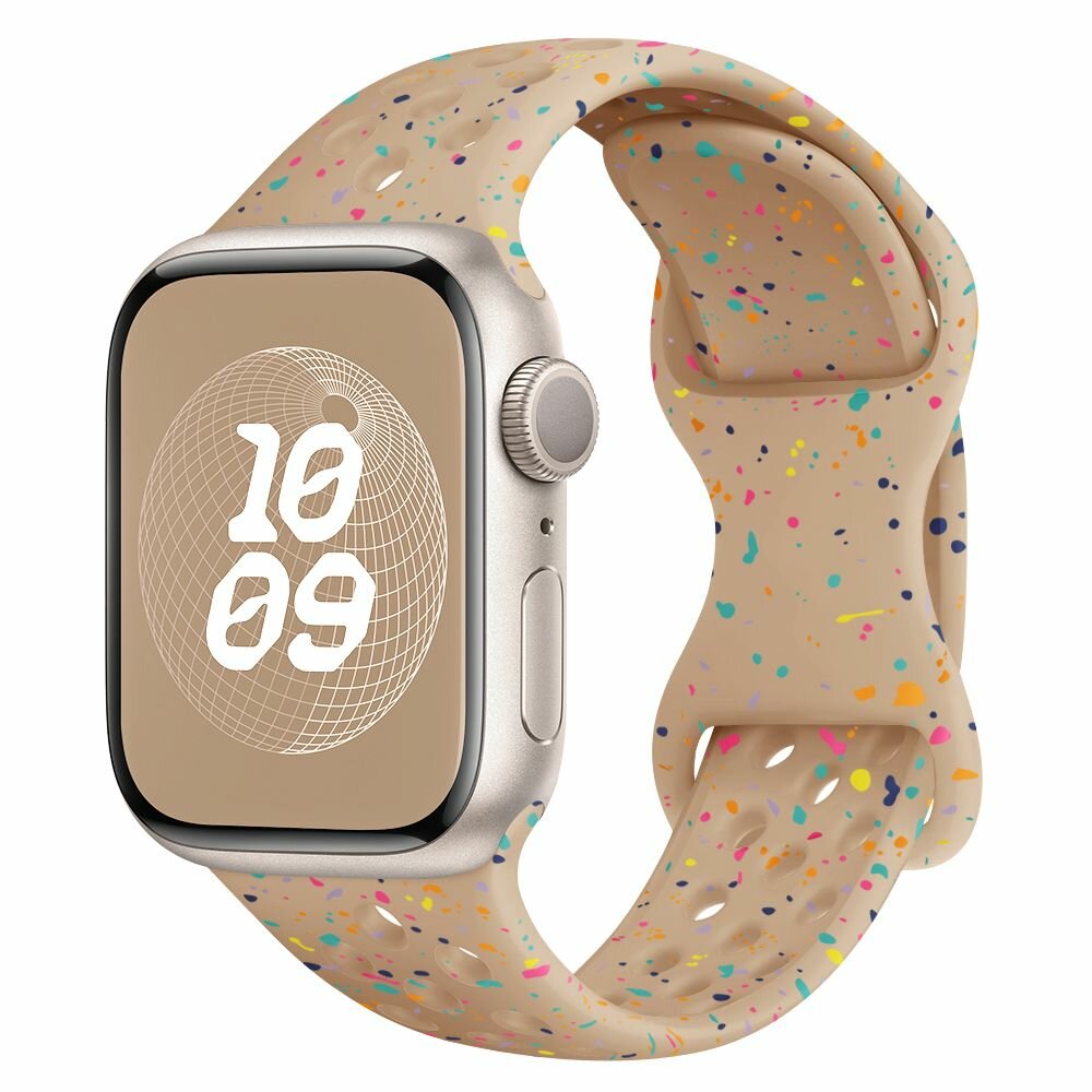 Cиликоновый ремешок для Apple Watch 38/40/41/42(только для Apple Watch 10/11) мм ремешок для смарт-часов браслет для умных часов аксессуар для смарт-часов