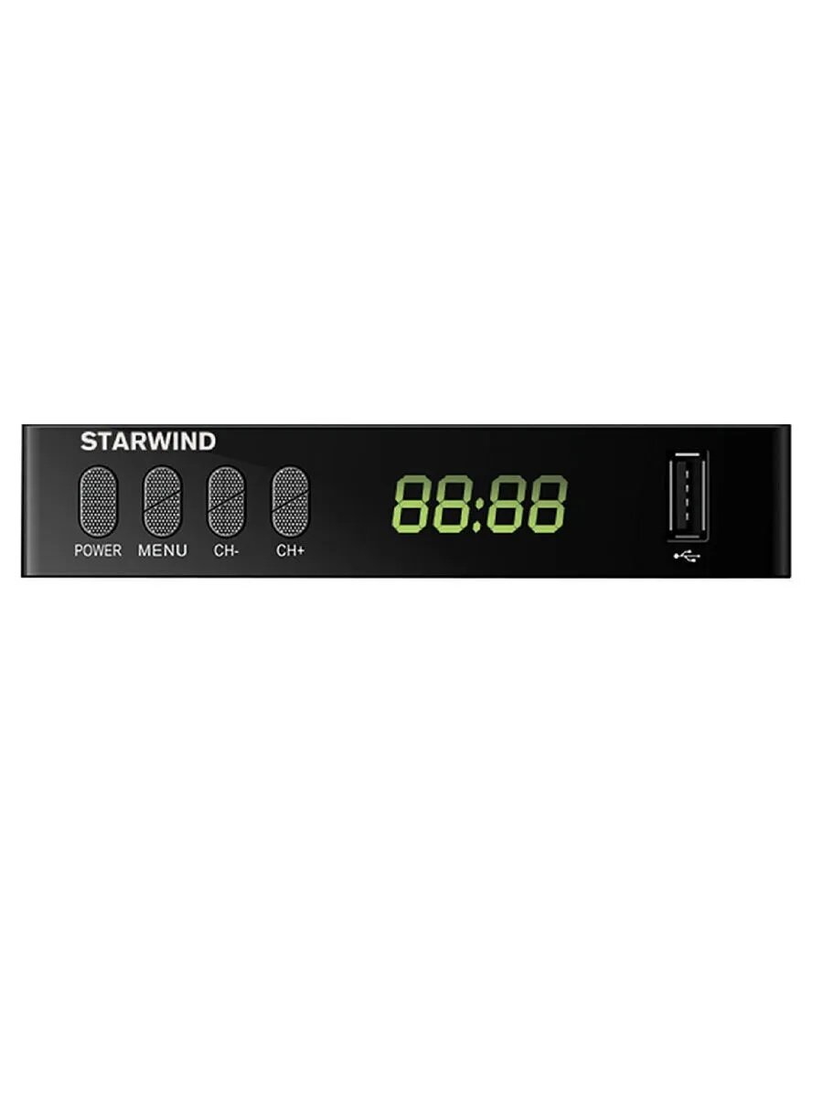 Ресивер DVB-T2 CT-220 черный