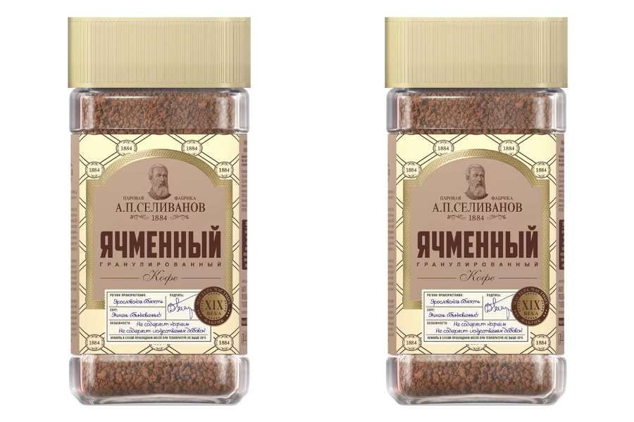 А. П. Селиванов Ячменный кофе гранулированный, 75 г, 2 шт