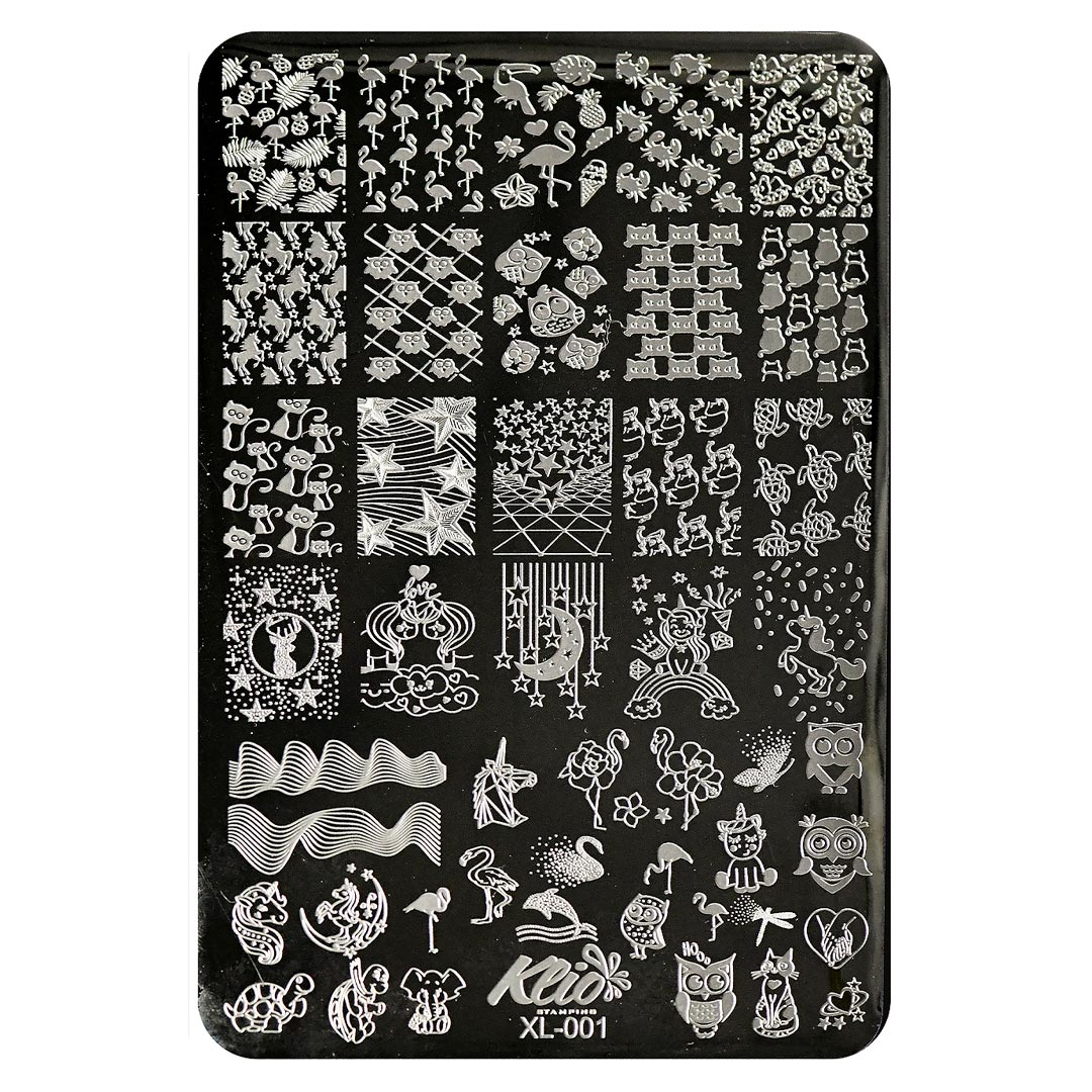 Пластина для стемпинга Klio professional XL-001
