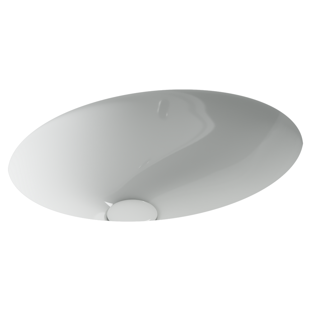 Раковина встраиваемая под столешницу Ceramicanova Эра / Era CN15005 46,5x38x19 белый