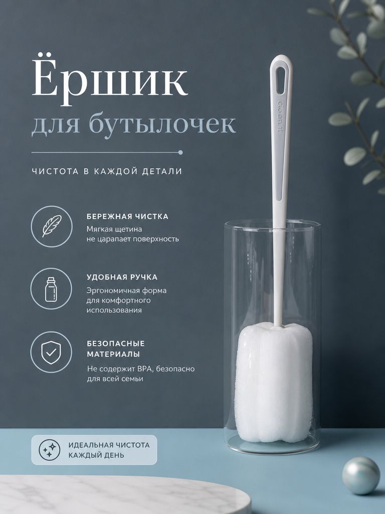 Ершик щетка для детских бутылочек