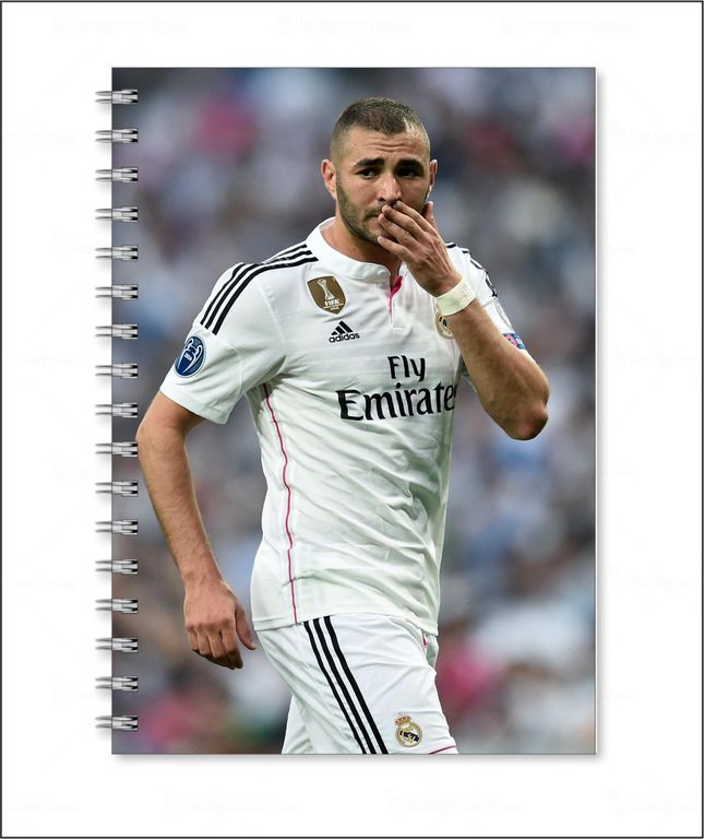 Тетрадь Бензема Карим, Benzema Karim №7, А4