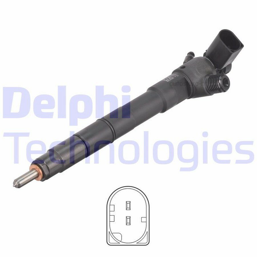 DELPHI 28543147 форсунка топливная!\ VW Transporter/Multivan/Caravelle 2.0TDI
