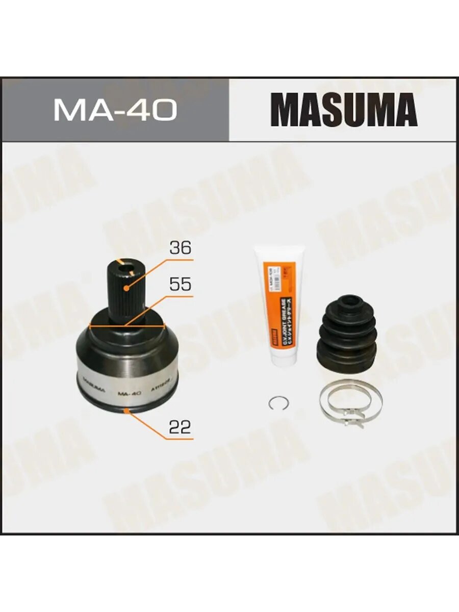 ШРУС для а/м Mazda 3 (BK) 03- наружный, арт. MA40