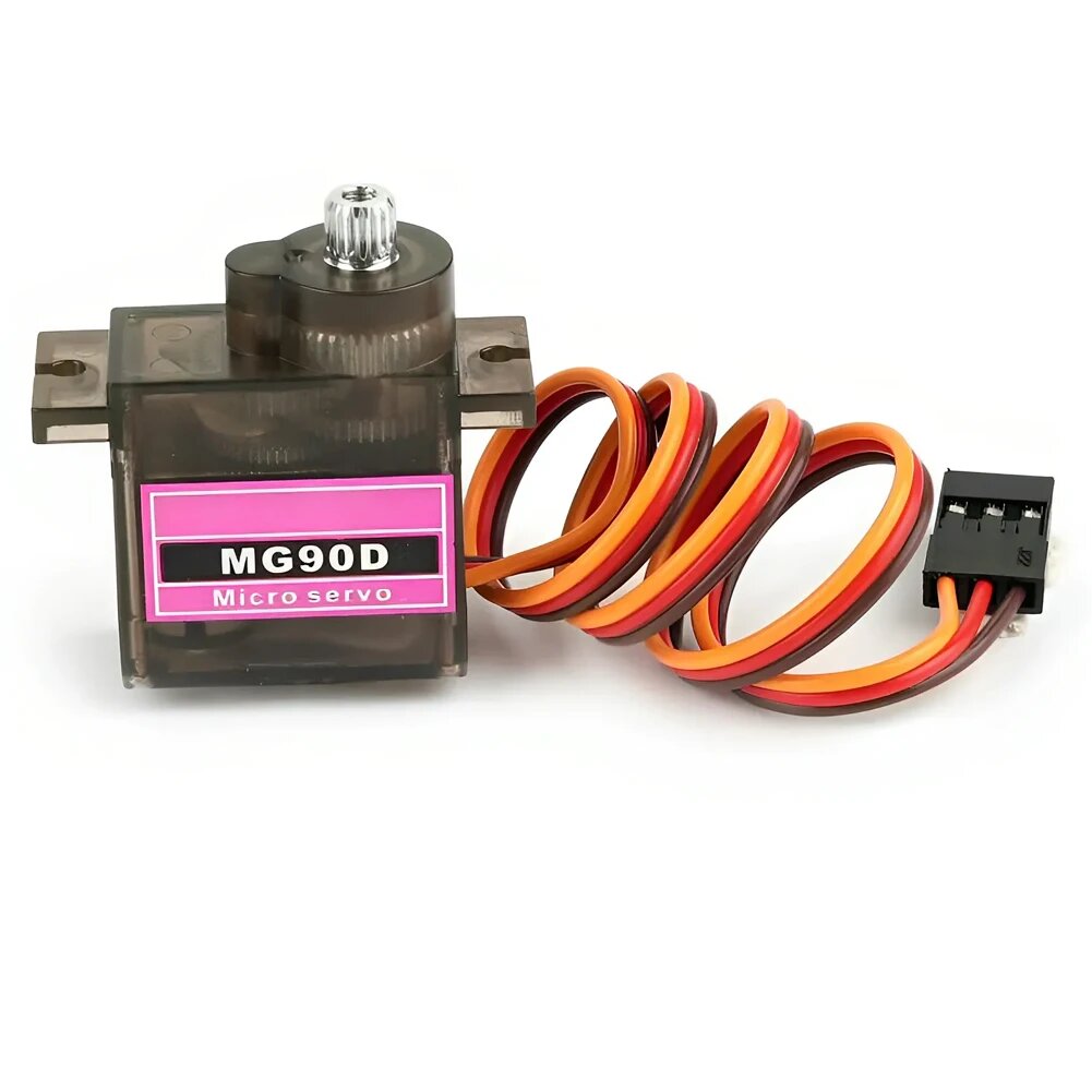 Сервопривод MG90D 9g stemedu 4 PCS 180 Degree — фото 1