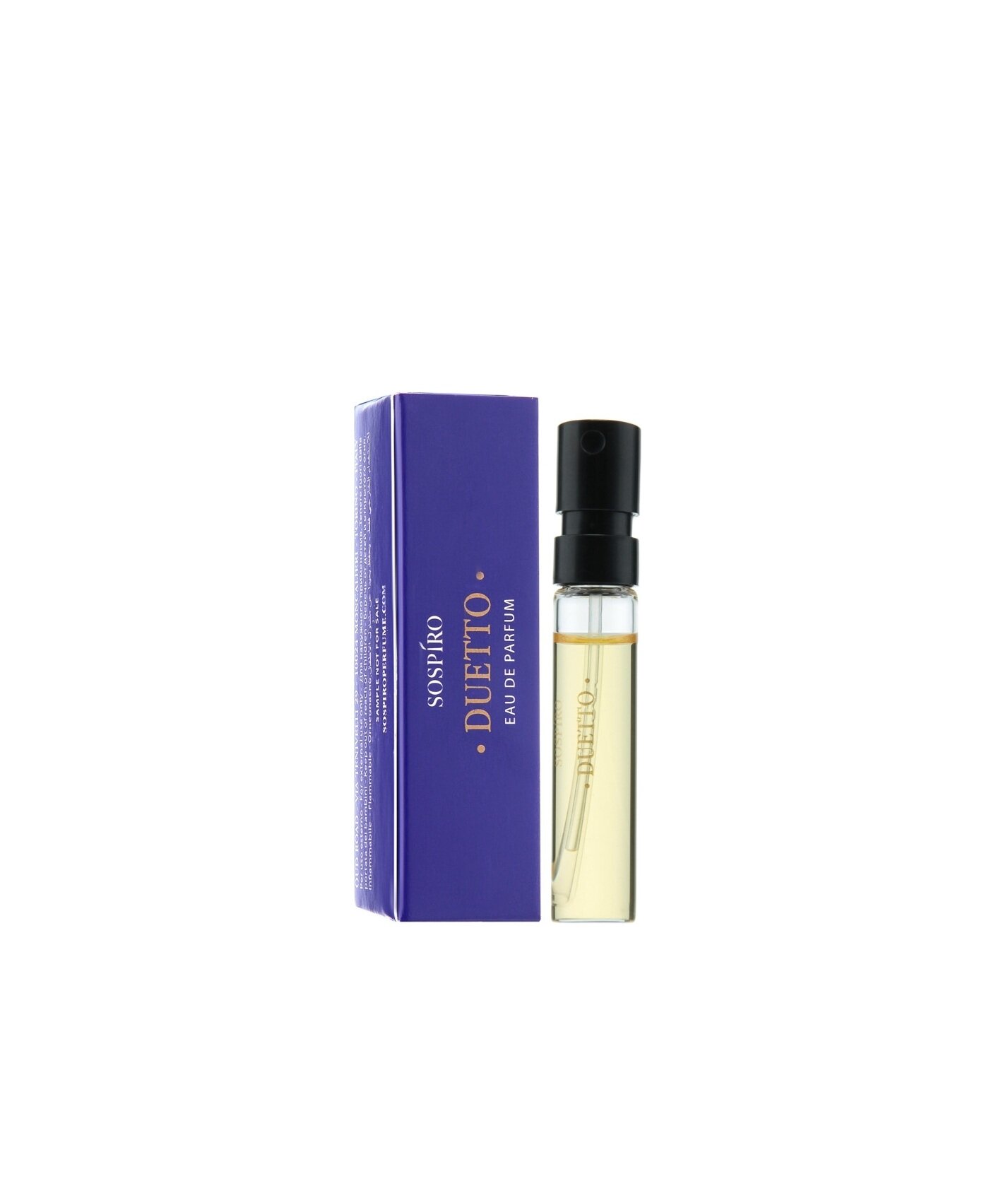 Sospiro Perfumes Duetto 2 мл парфюмерная вода унисекс, шипровые, цветочные