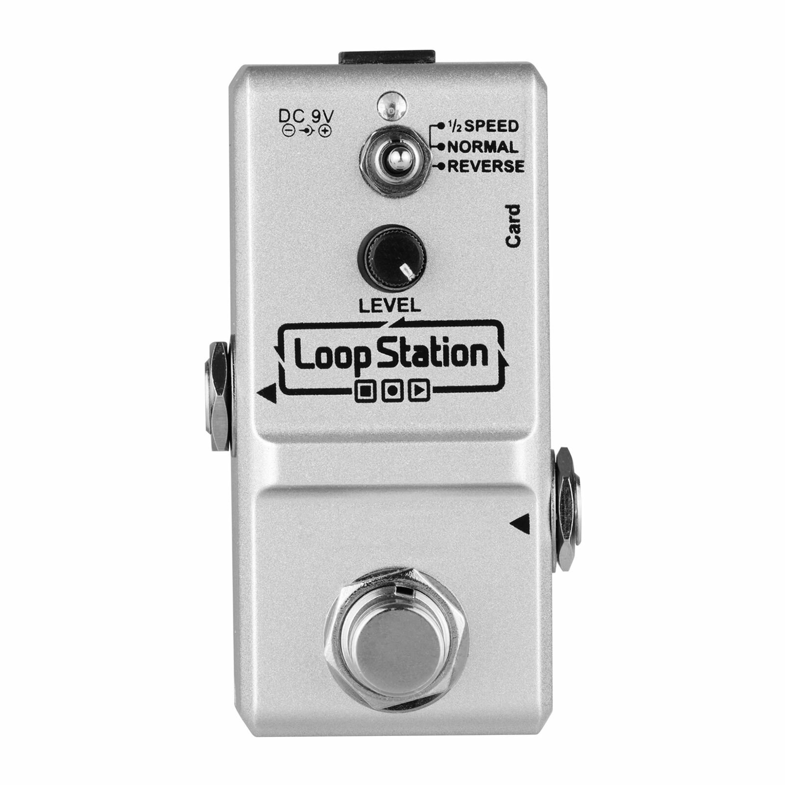 Ammoon Loop Station Mini Guitar Looper Педаль эффектов 10 минут Время записи 3