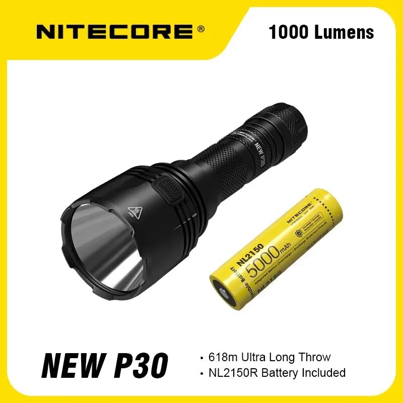 NITECORE P30 фонарик Add NL2150R