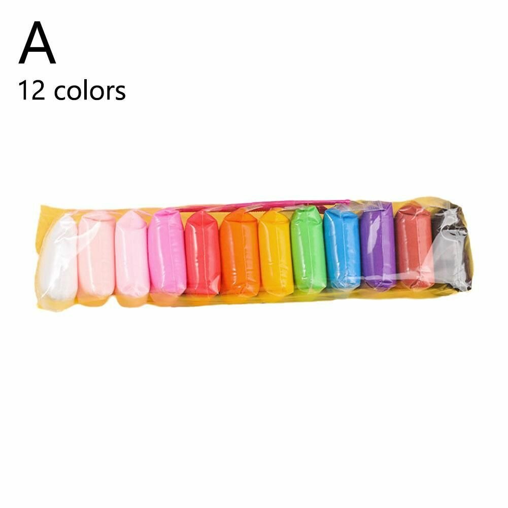 12/24/36*Супер легкий воздушный мягкий пластилин для детского творчества со стеками
