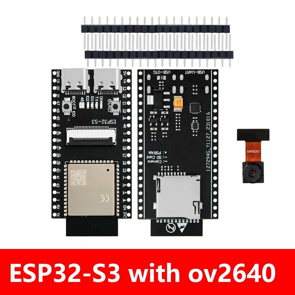 ESP32-S3 N16R8 CAM Модуль Wi-Fi + Bluetooth с камерой OV2640 with ov2640