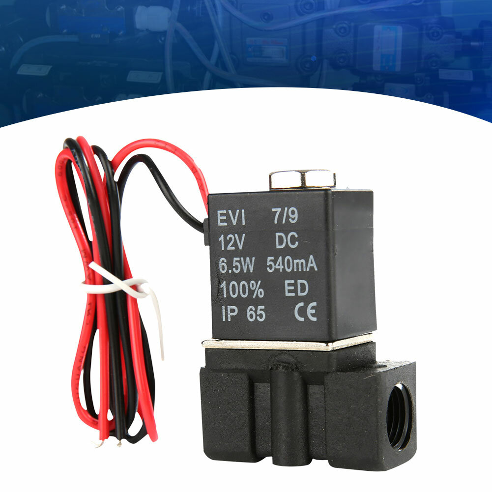 Электромагнитный клапан пластиковый 2-х путной NC 1/4" NPT DC12V, модель 2P025-08, рабочий средний воздух вода, рабочее напряжение DC 12V, размер порта 1/4 NPT, режим действия прямого действия, диаметр потока 2.5мм, CV значение 0.23, рабочее давление