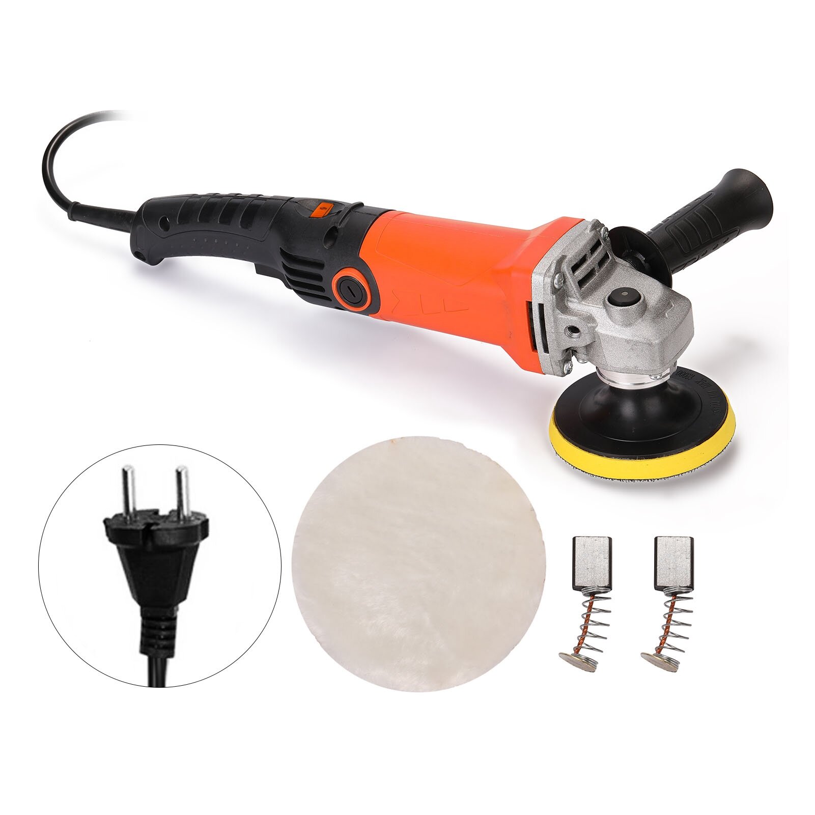 Электрическая полировальная машина для автомобиля с регулируемой скоростью 1200 Вт, инструмент для полировки автомобильной мебели