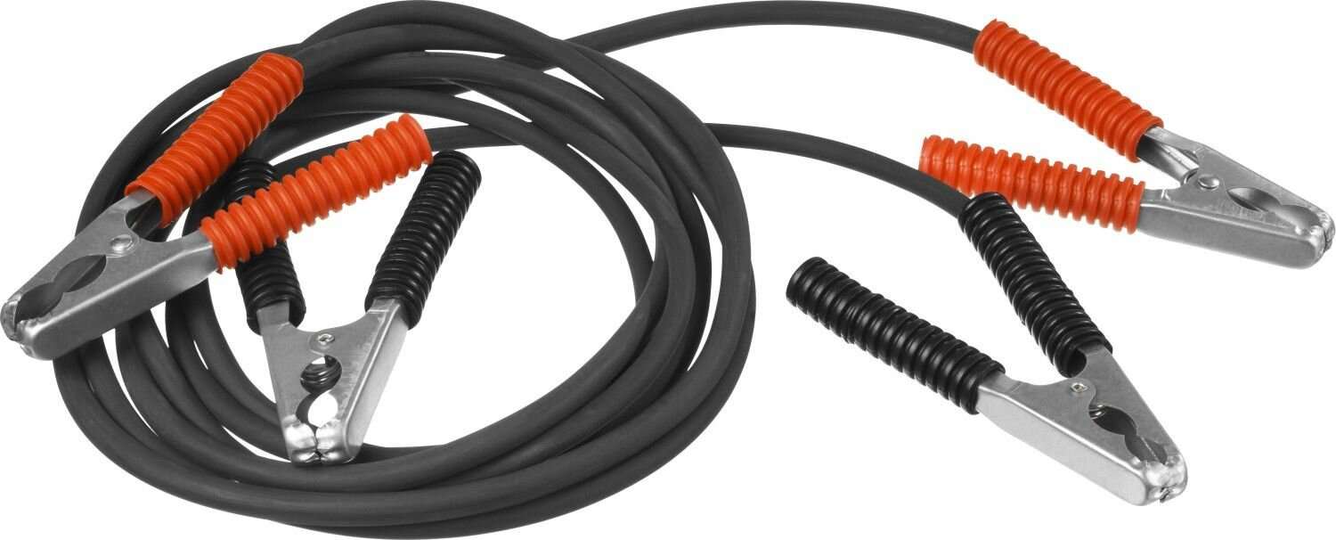 Пусковые морозостойкие провода СИБИН 300А, 2.5 м 59340-300-2.5