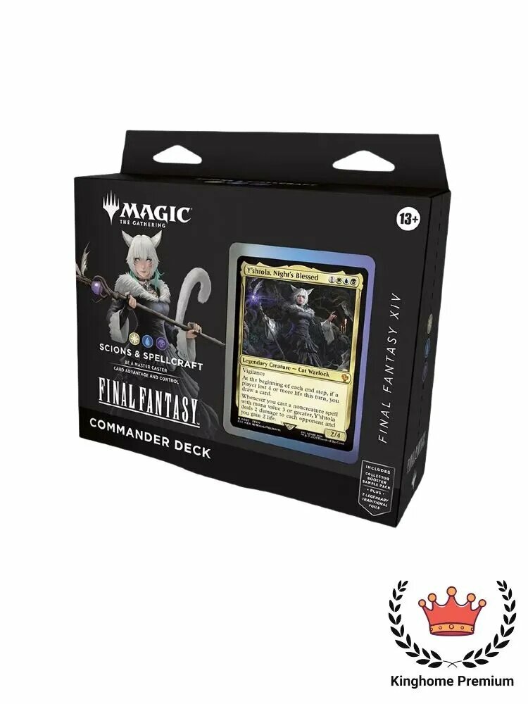 Magic: The Gathering Final Fantasy XIV Commander Deck - Scions & Spellcraft (черный)