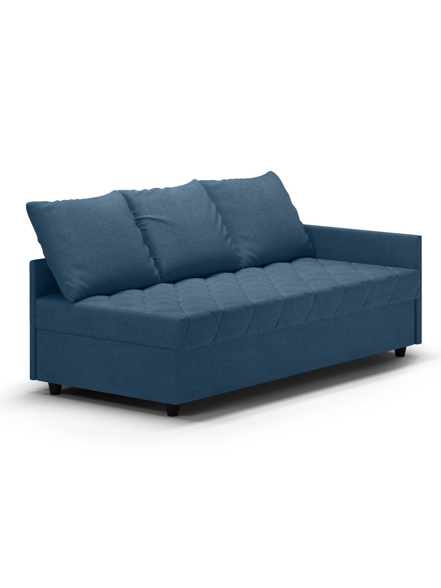 Кушетка WESTENY "ART-312 правая" 195x94x62, 90x190, 1 место, микровелюр Monopoly792