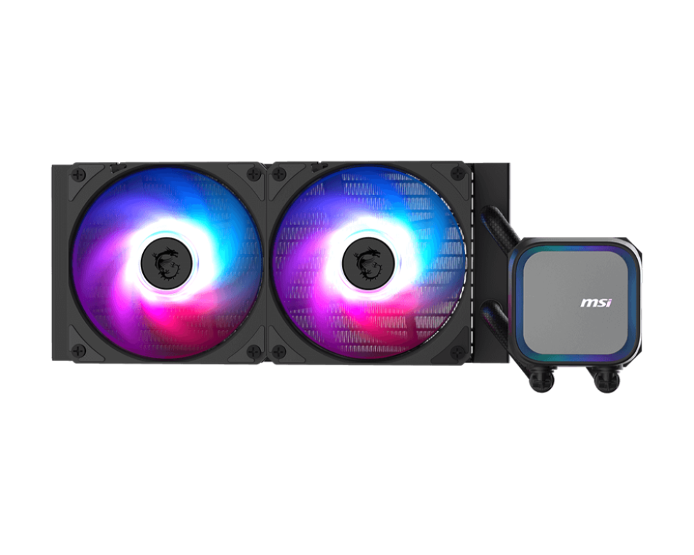 Система водяного охлаждения для процессора MSI MAG Coreliquid A13 240 - AIO ARGB CPU Liquid Cooler (BLACK)