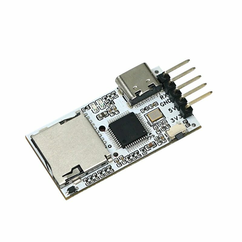 Регистратор последовательного порта TTL/USB/RS232/RS485 TF-карта U-диска для чтения/записи RTC Timestamp, TTL Recorder