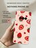 Чехол на Nothing Phone 3a / Нотинг Фон 3а с принтом "Heart strawberries 1 - 14 ф...