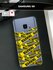 Чехол на Samsung Galaxy S9 / Самсунг Галакси С9 с принтом "Warning!", прозрачный
