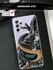 Чехол на Samsung Galaxy A73 / Самсунг Галакси А73 с принтом "Китайский синий дра...