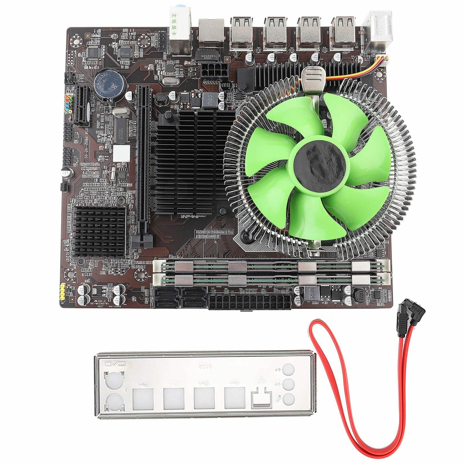 Комплект материнской платы ПК X58, X5650 CPU, 8GB RAM