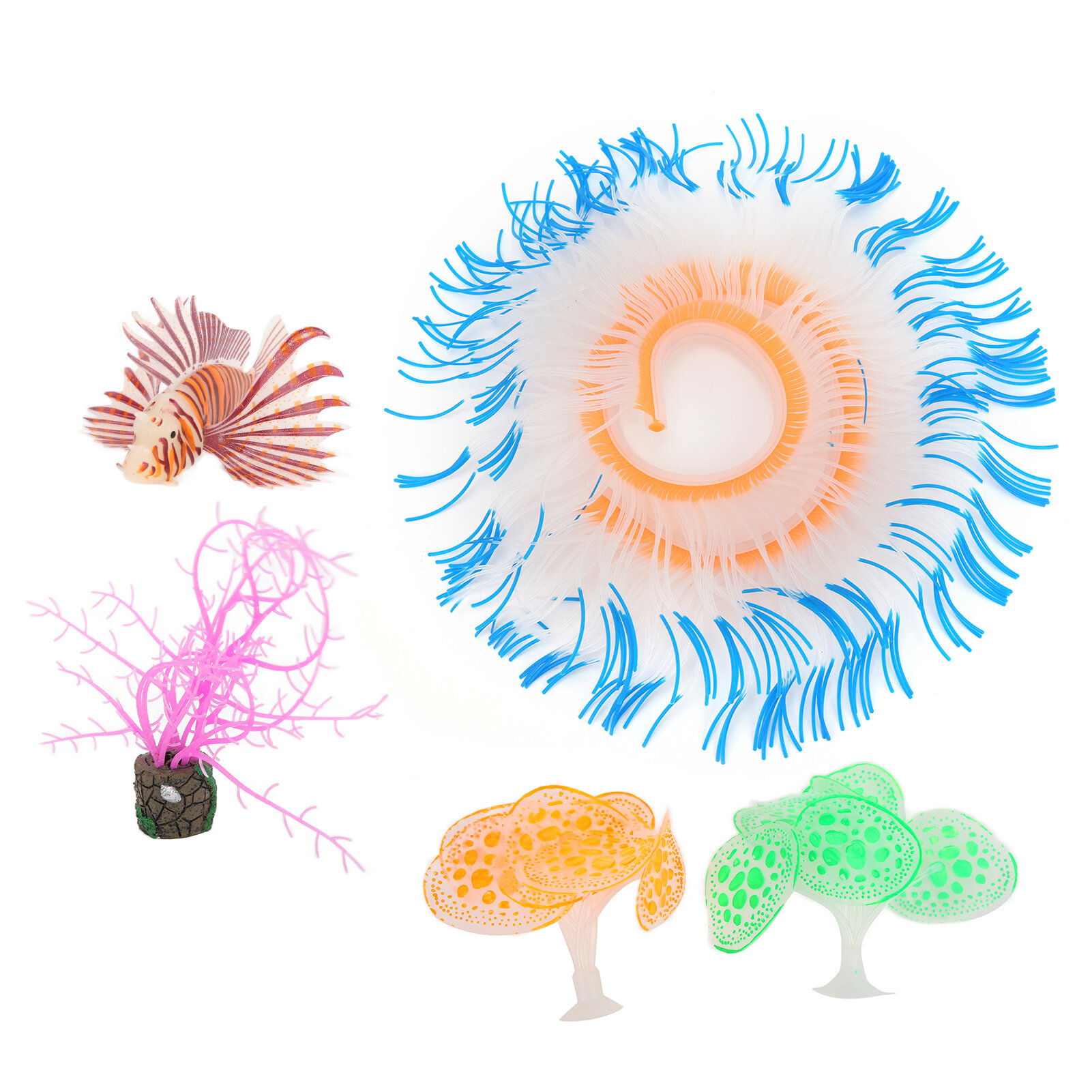 Экологичные силиконовые кораллы для декора