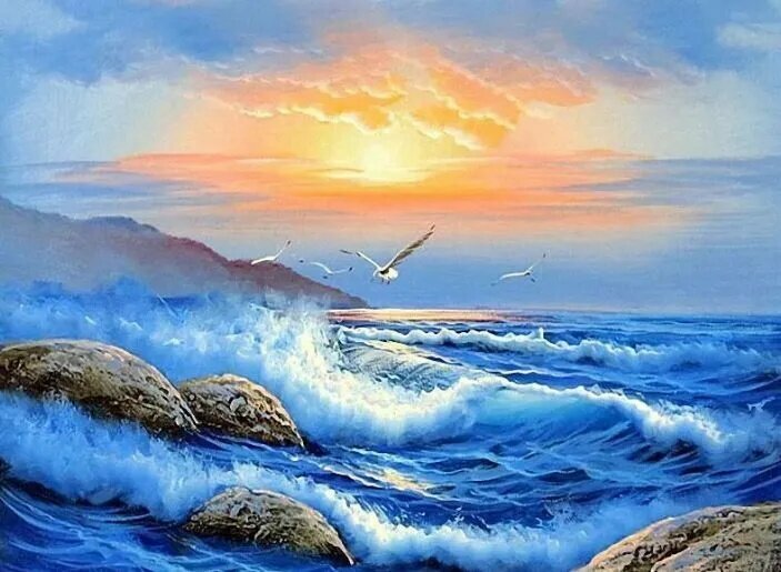 Набор для творчества DIY Diamond Art Kit 40x50 см (полная дрель) - Блестящие акриловые круги и инструменты, отлично подходящие для проектов домашнего декора