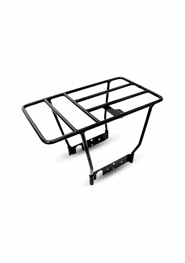 Задний багажник для электроскутера с цельным подшипником, багажник для скутера, цельный стальной багажник Kh