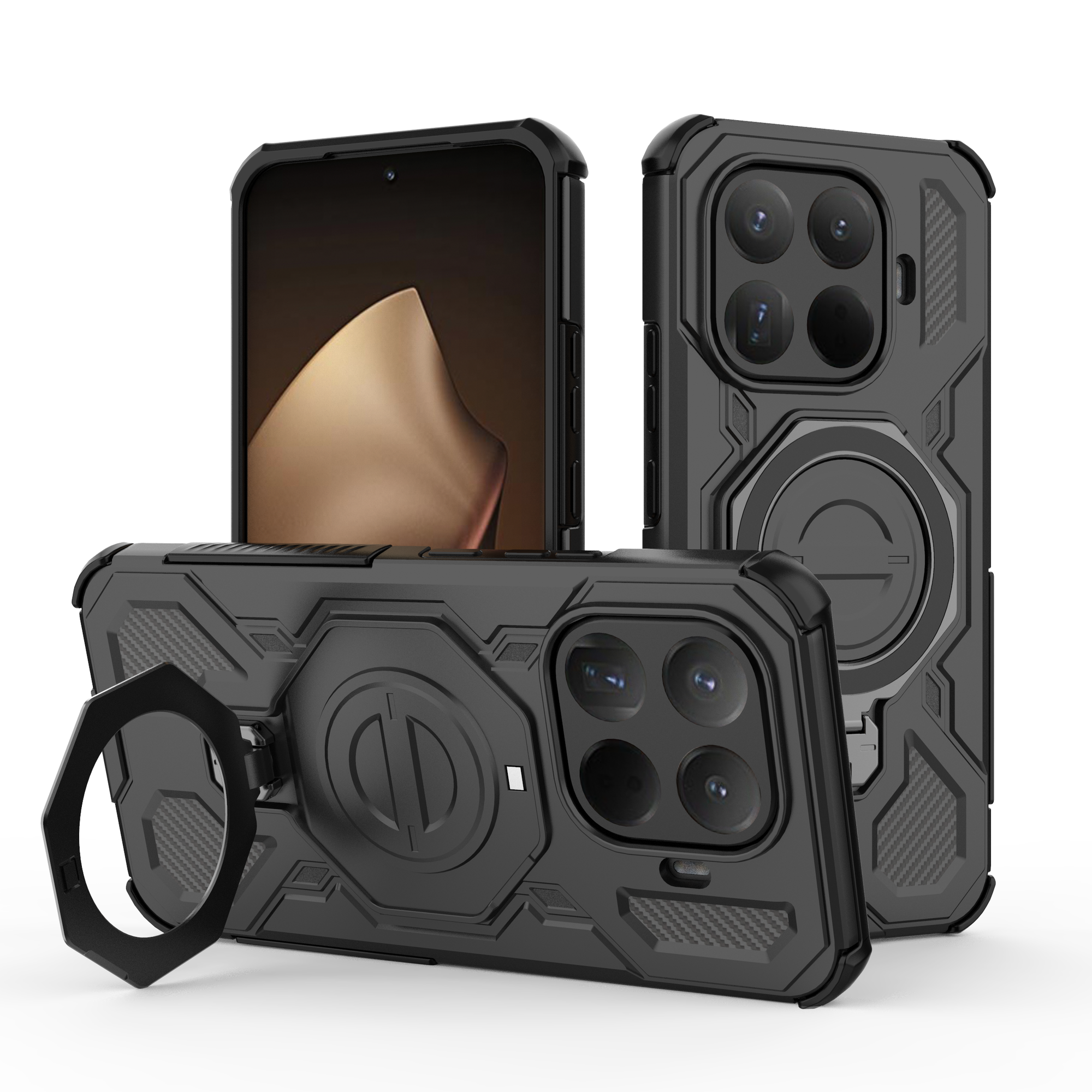 Чехол для Xiaomi 15T Pro / Сяоми 15T Про / Ксиаоми 15T Про Магнитный кронштейн защищающий от падения чехол для мобильного телефона