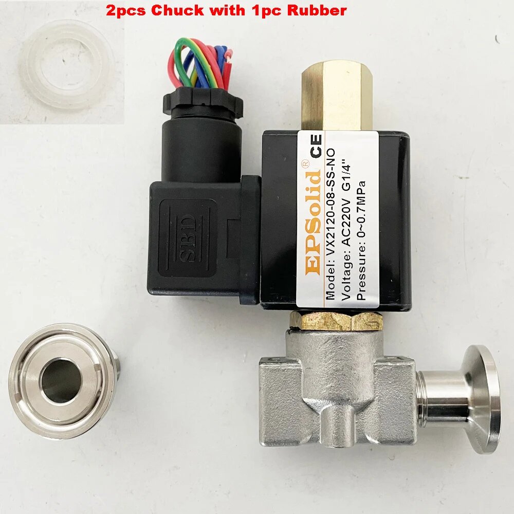 Электромагнитный клапан EPSolid VX2120-08-SS-NO