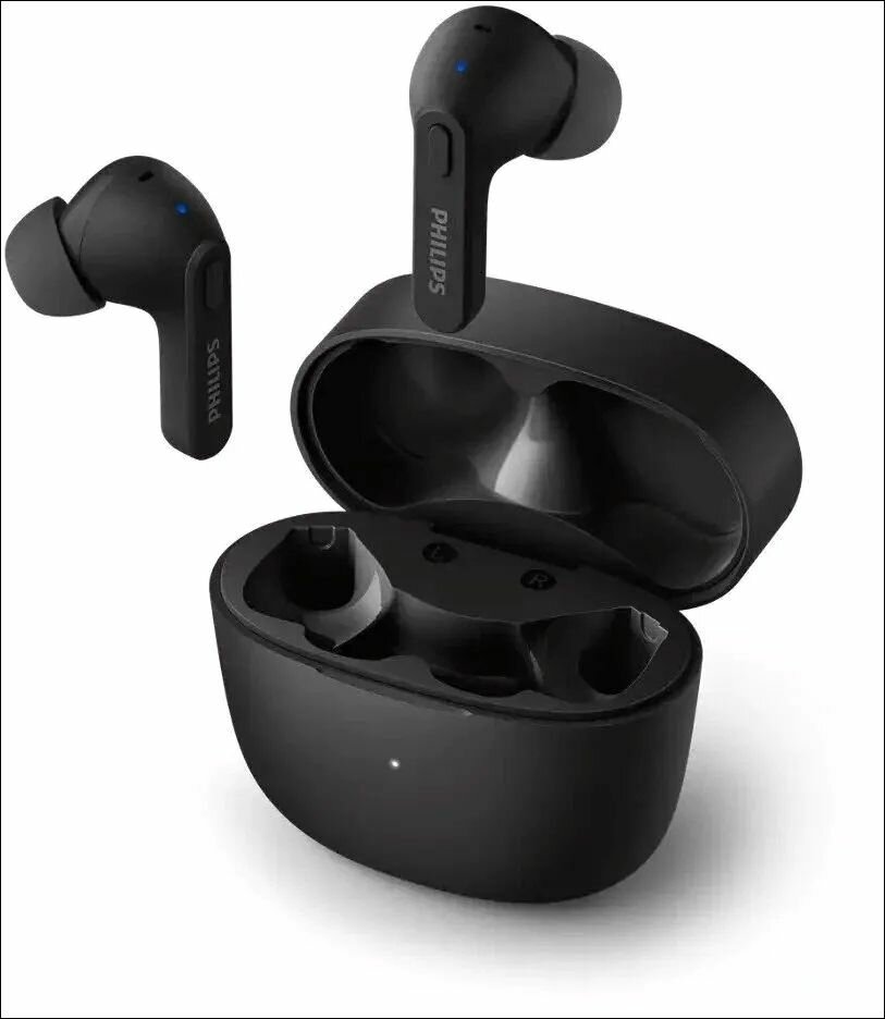 Игровые наушники-вкладыши, Bluetooth 5.3, до 6 ч работы, черный