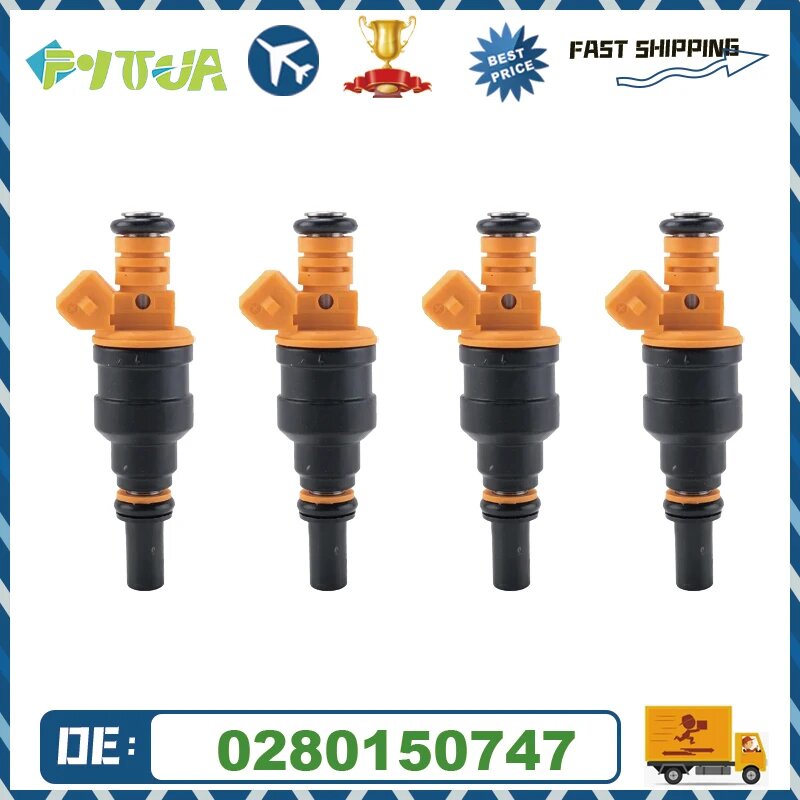 4 шт. топливная форсунка 0280150747 817419 для OPEL Manta Monza Senator Kadett для VAUXHALL 2,0 8 В 3,0 12 В C20NE C30NE