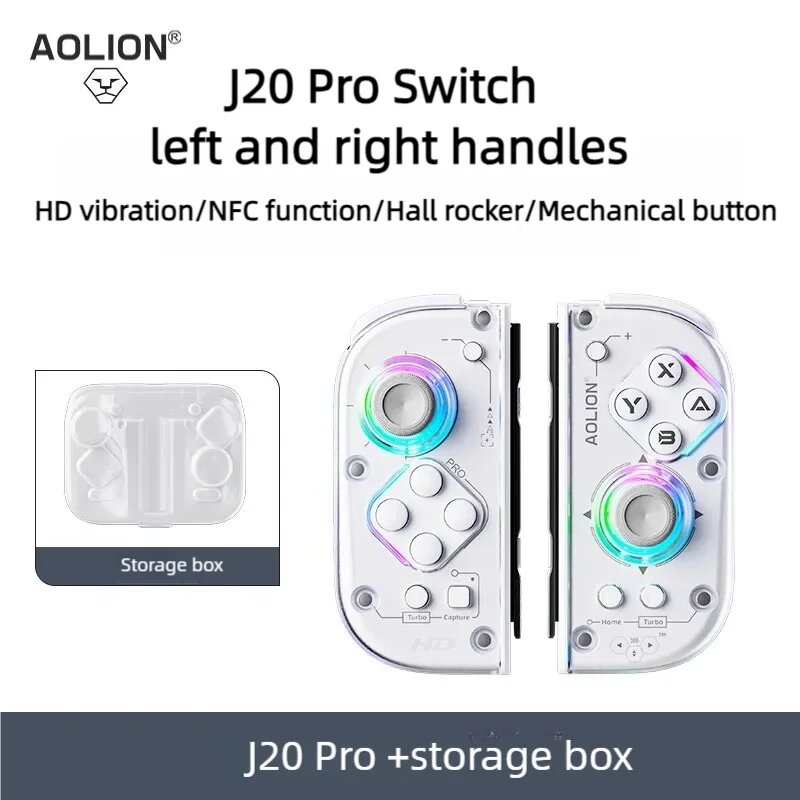 Aolion J20 Pro Switch геймпад с кейсом