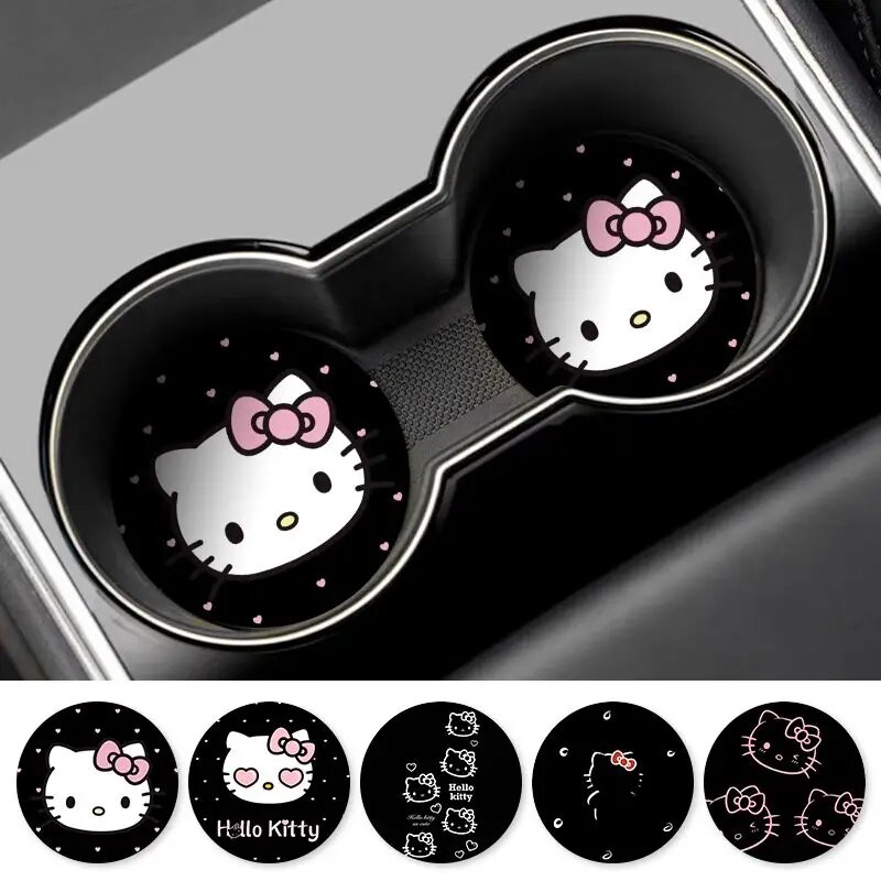 Подставка для стаканов в авто Hello Kitty, цвет 01