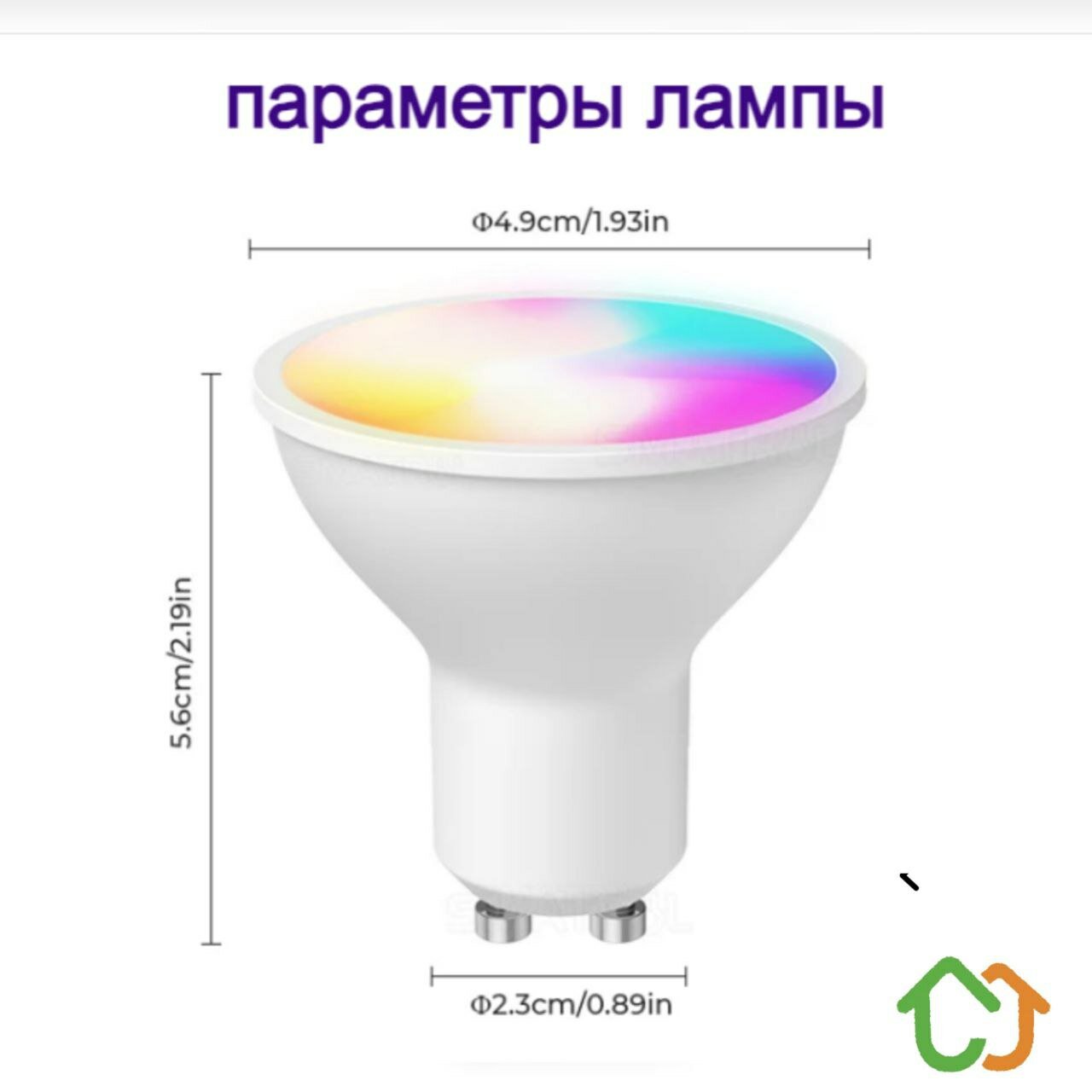 KICT Лампочка, Цоколь: G10, 5 Вт, 1 шт.