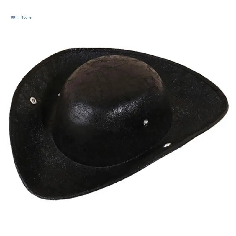 Пиратская шляпа KLV, полиэстер, колоколообразная Черный, Black