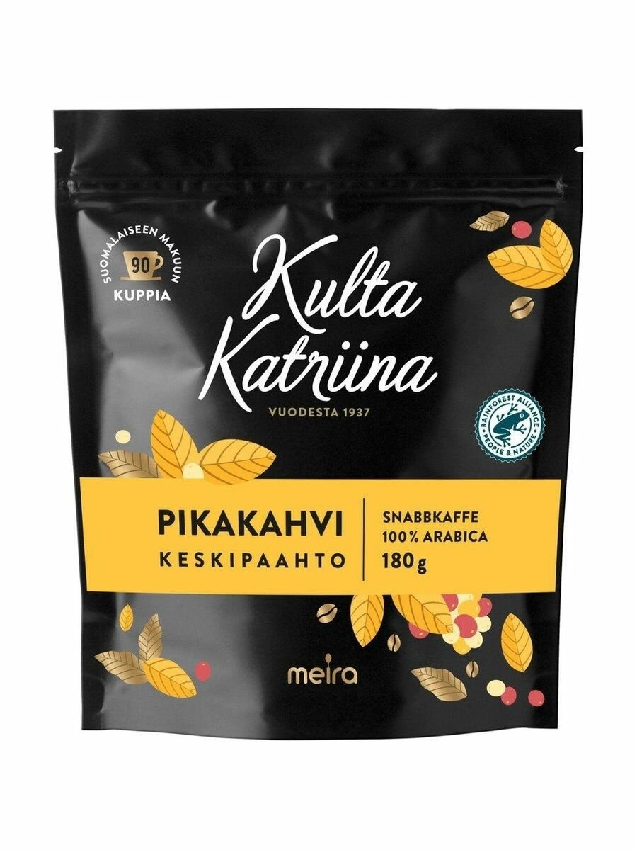 Кофе растворимый Kulta Katriina 180 гр.