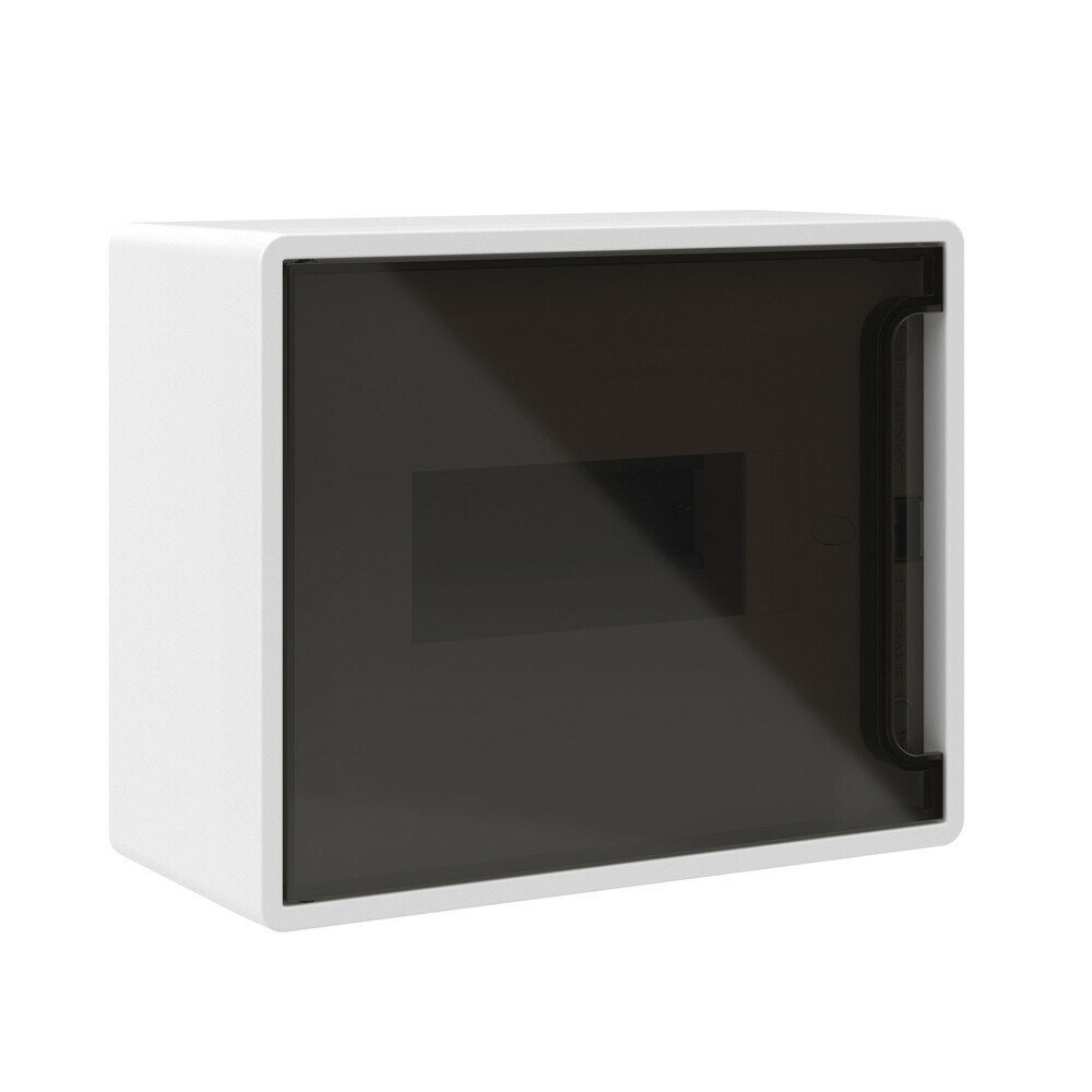 Щит распределительный навесной DKC Frame ЩРН-П пластиковый IP40 180,9х224,4х102 мм 8 модулей непрозрачная дверь