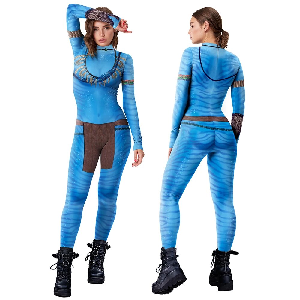 Косплей костюм Аватар из спандекса COLOR COSPLAYER XL, adult-430