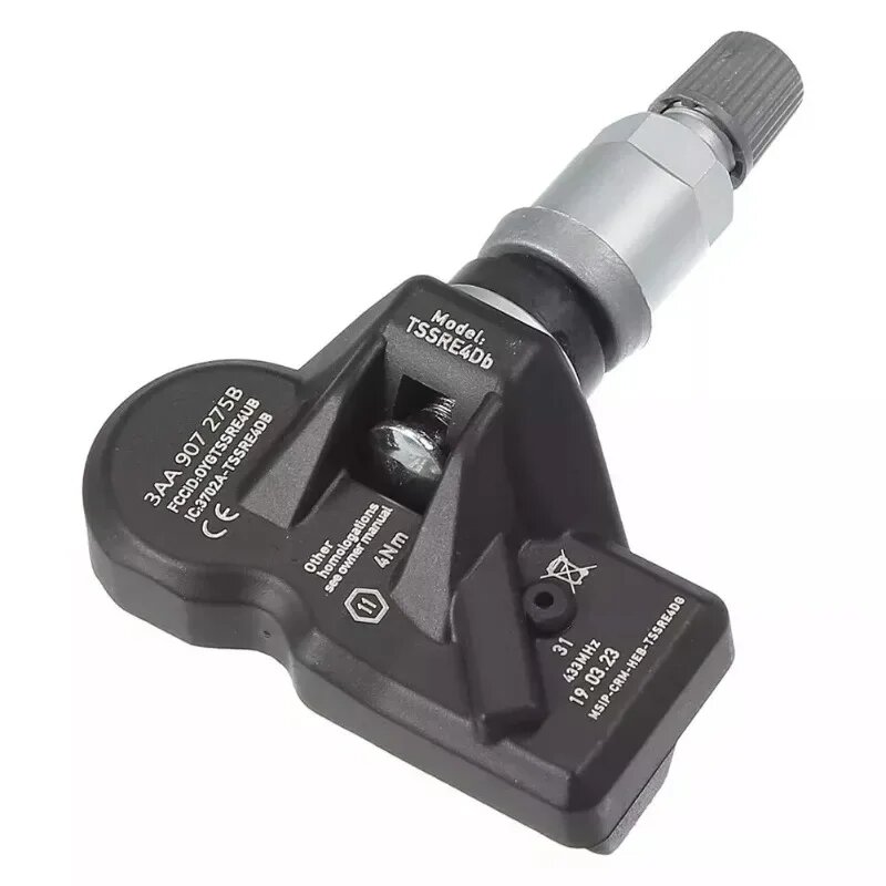 3AA907275B Датчик контроля давления в шинах для VW CC B7 2.0L 2012-2016 для VW Tiguan 2010-2015 Passat B7 TPMS 433 МГц 3AA 907 275B 1PCS
