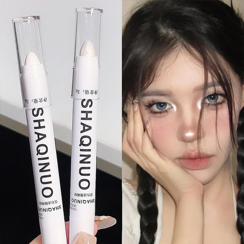 Матовый Перламутровый Монохромный Хайлайтер-карандаш От Silk Worm, Крем-бронзер И Хайлайтер Для Глаз С Эффектом Сияния От VER.