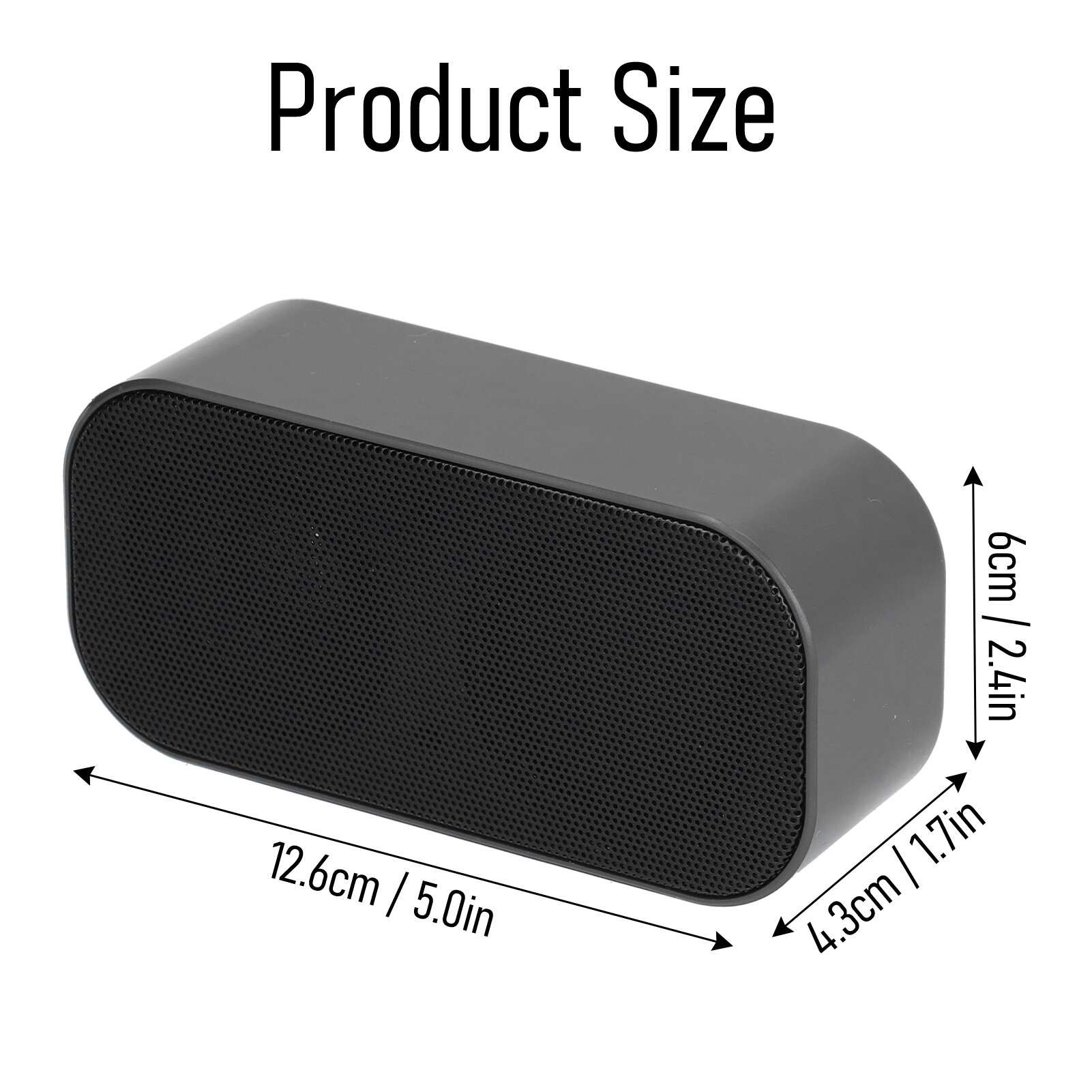 Мини-USB-динамик, встроенная звуковая карта, портативный компьютерный динамик для домашней музыки на открытом воздухе