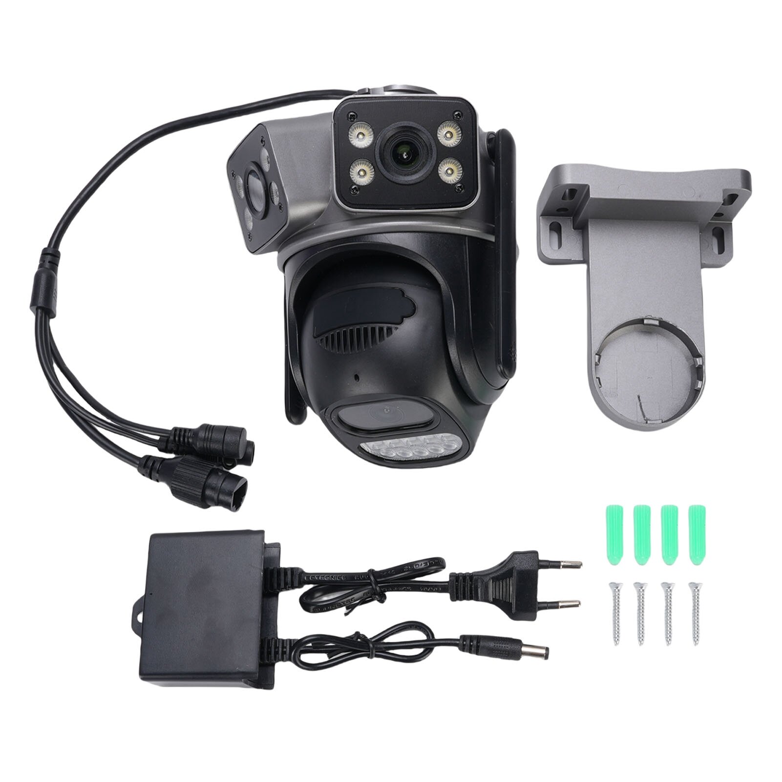 2 -мегапиксельная камера с наружным камерой безопасности 3 Lens Wi -Fi беспроводное обнаружение